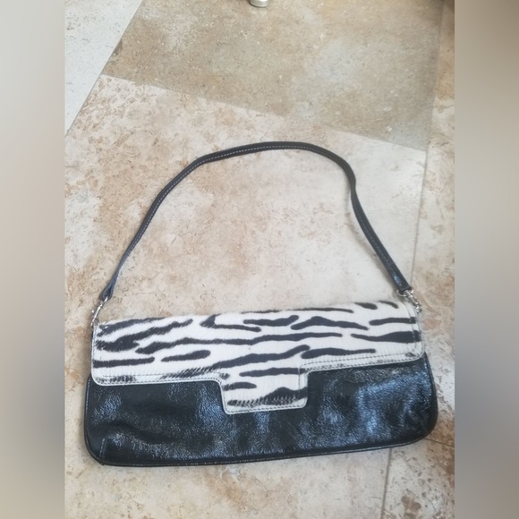 Laura Dimaggio | Bags | Laura Dimaggio Black And White Fur 9s Y2k Made ...